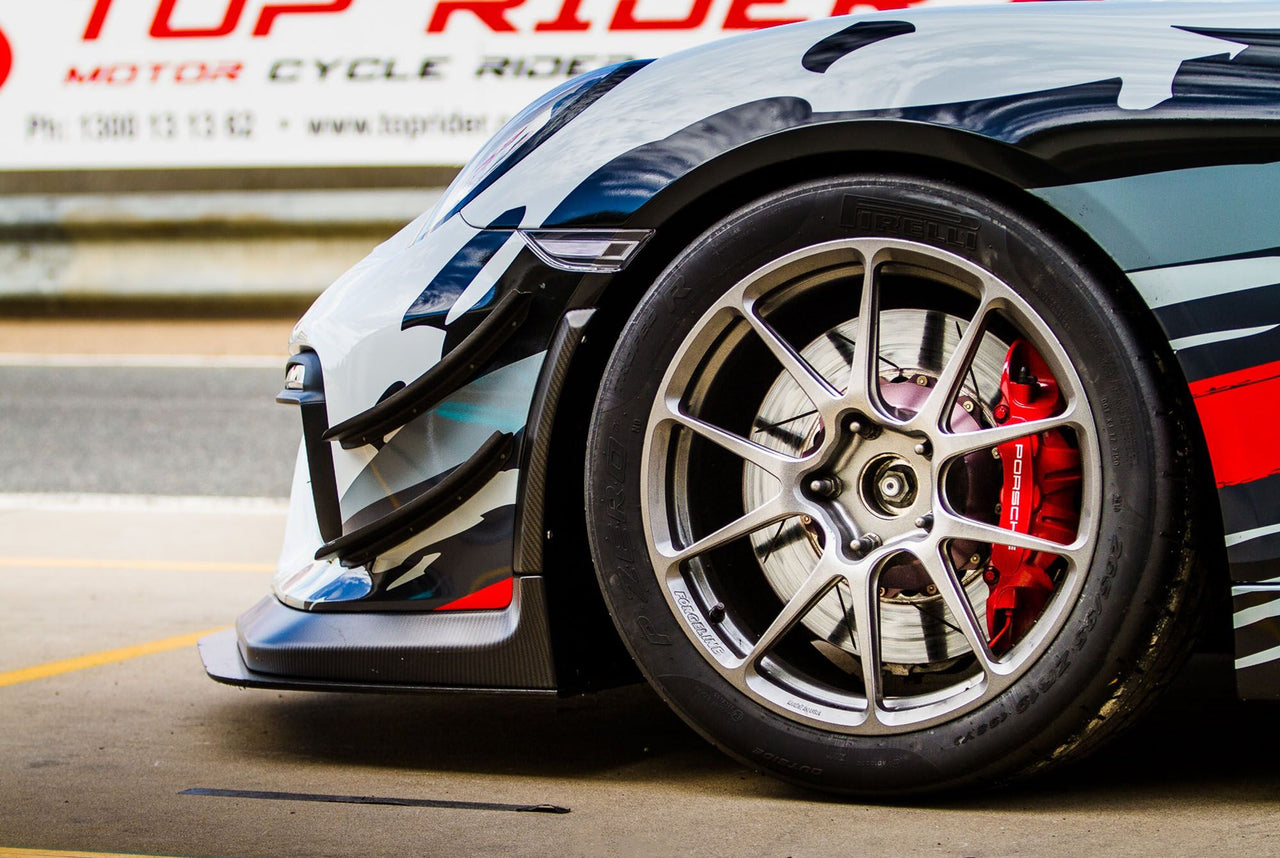 C3 Carbon Fiber GT3RS Wing End Plates from Discovery Parts